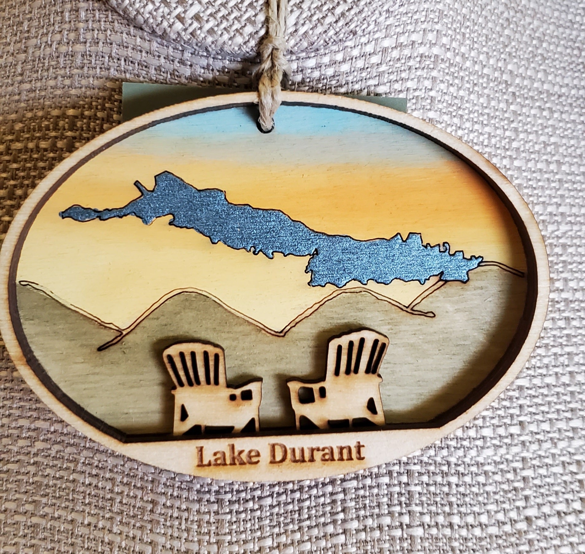 Lake Durant Ornament – Life in the ADK