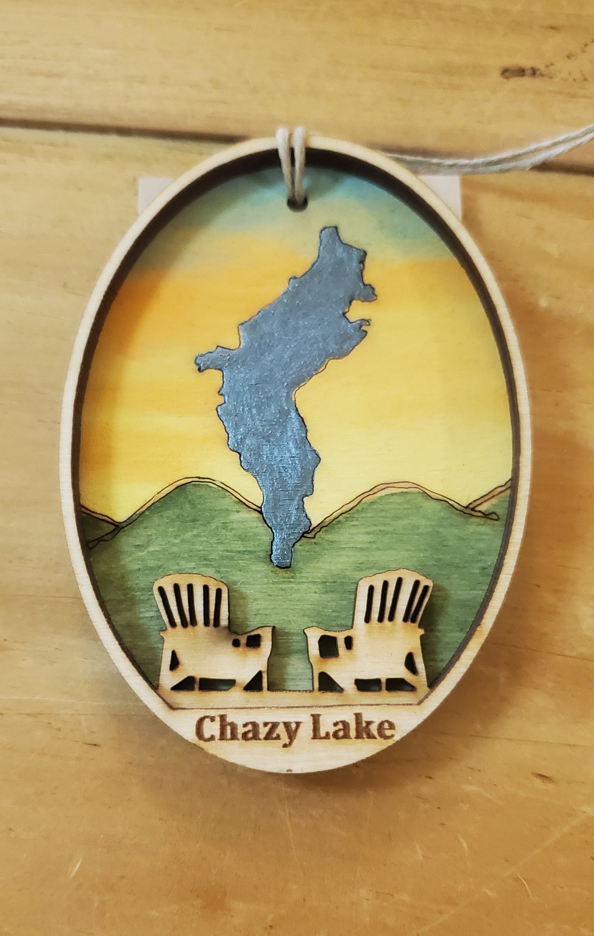 Chazy Lake Ornament – Life in the ADK