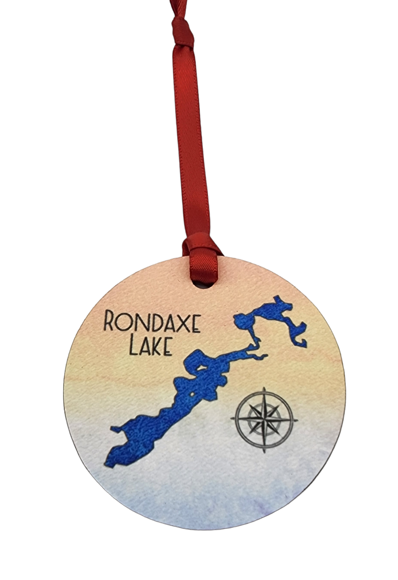 Rondaxe Lake Ornament – Life in the ADK
